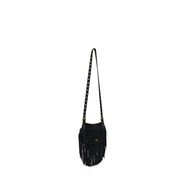 Ralph Lauren Fringe-trim Medium Marcy Crossbody Bag