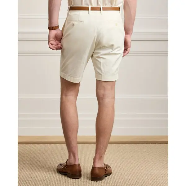 Ralph Lauren Purple Label Hand-tailored Stretch Chino Shorts