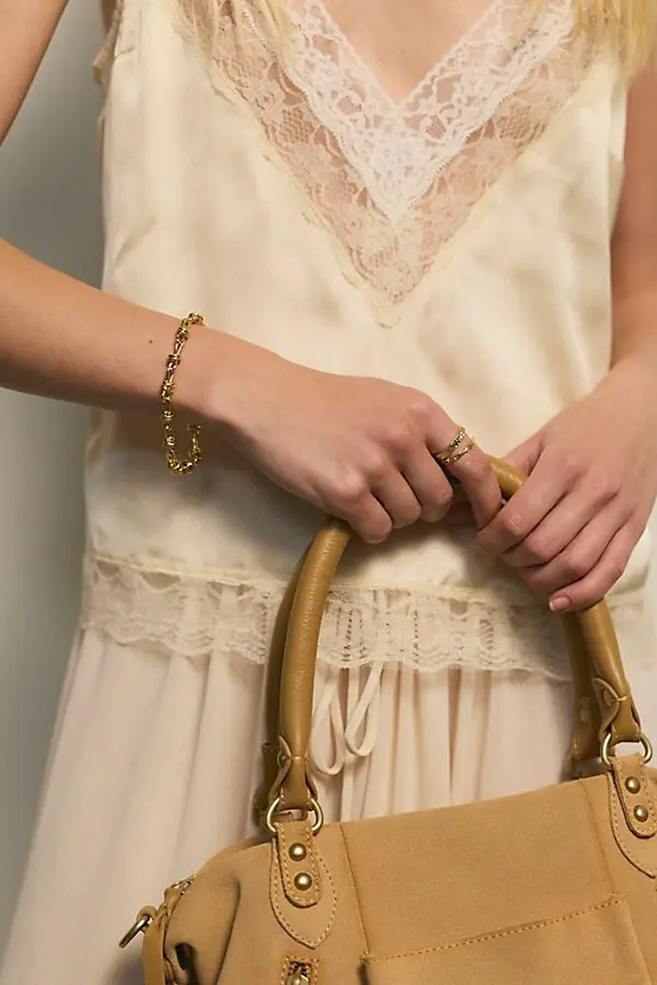 GHOST LONDON Plated Polly Knot Bracelet