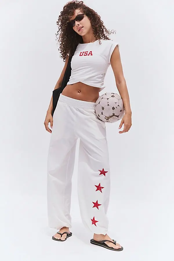 Free People Hot Shot Match Day Crossover Set - White
