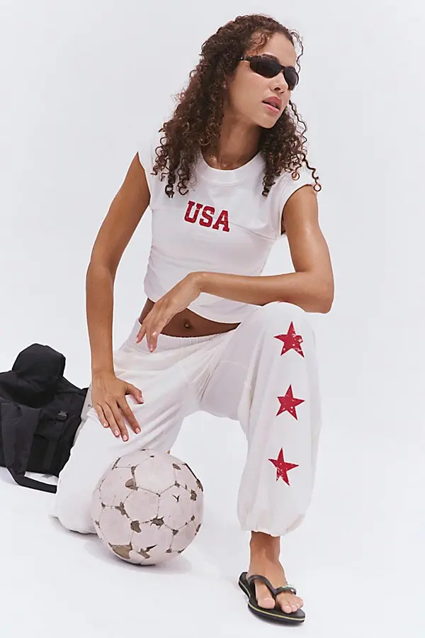 Free People Hot Shot Match Day Crossover Set - White