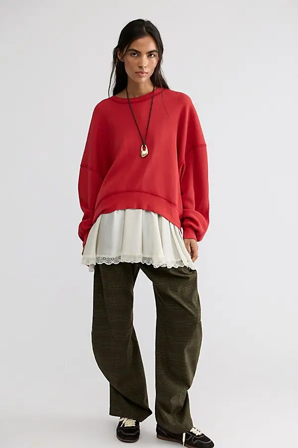 Free People We The Free Skyline Thermal - Salsa
