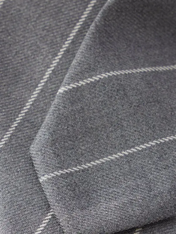 Thom Browne Striped 8cm Wool Neck Tie