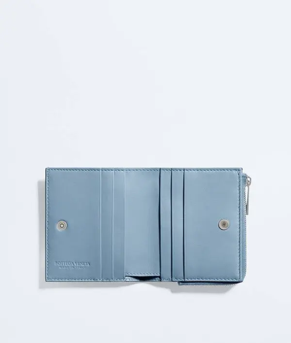 Bottega Veneta Intrecciato Small Bi-fold Wallet