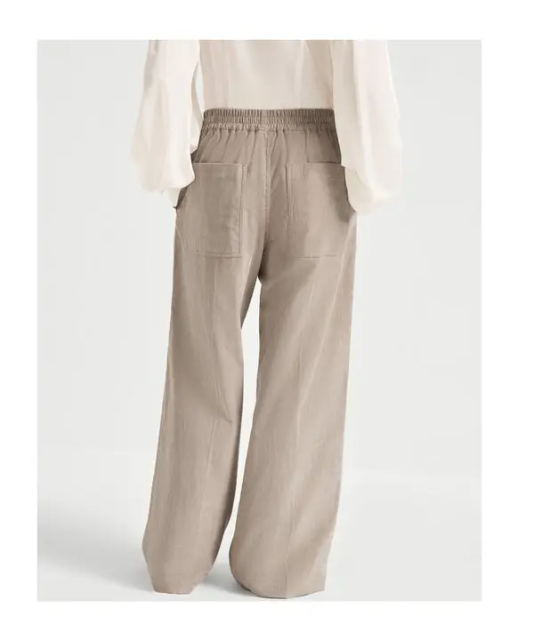 Brunello Cucinelli Corduroy Trousers - Beige