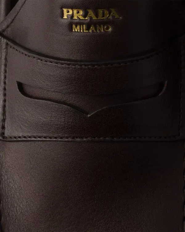 Prada Leather Loafers