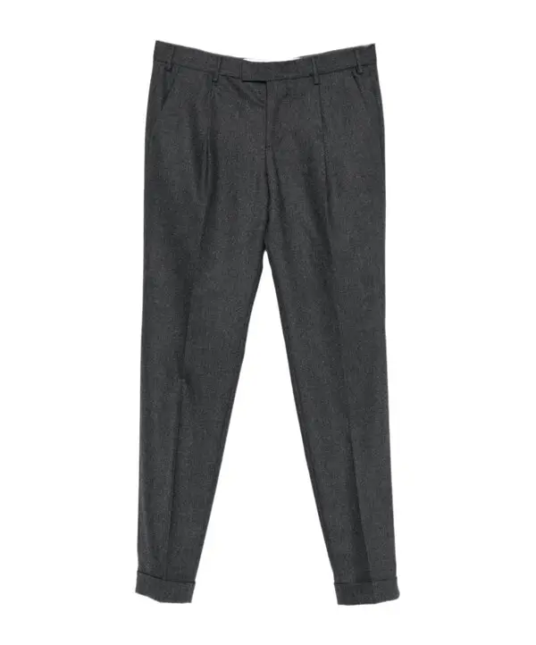 PT TORINO Straight-leg Trousers - Black