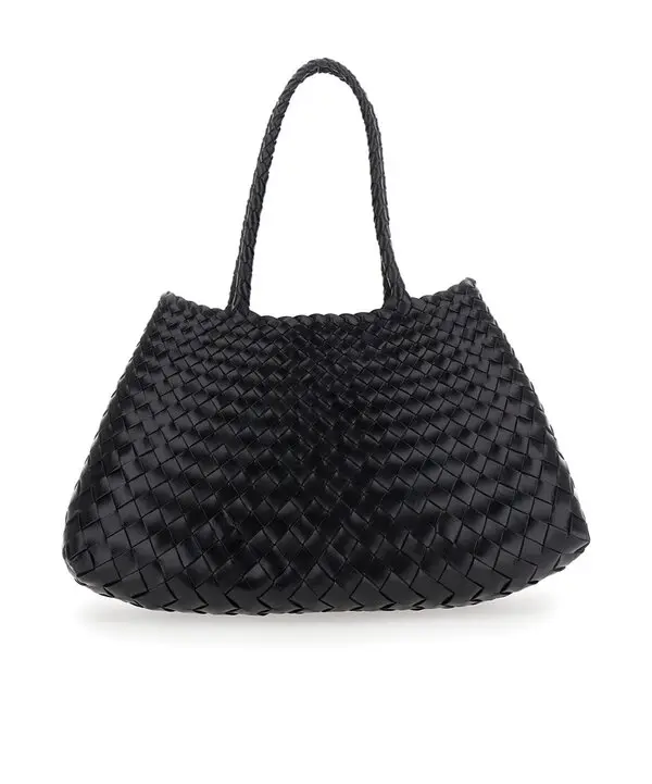 Dragon Diffusion Woven Leather Tote Bag