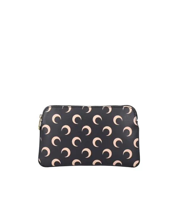 MARINE SERRE Printed Zipper Storage Bag