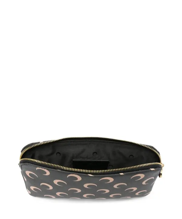 MARINE SERRE Printed Zipper Storage Bag
