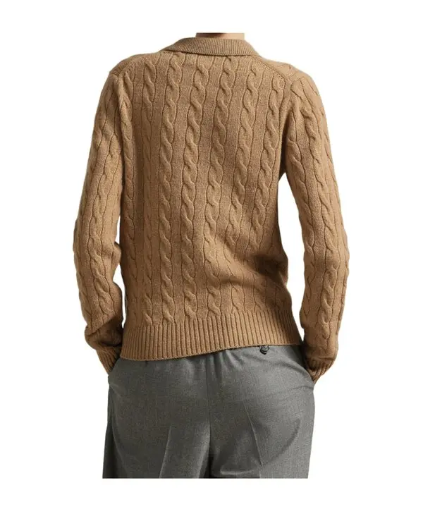 Polo Ralph Lauren Cable Knit Polo Sweater
