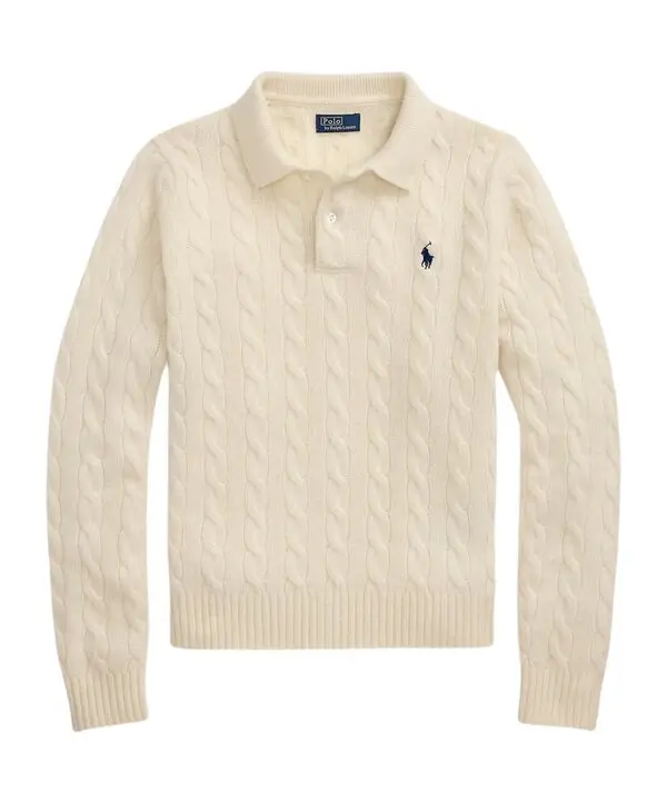 Polo Ralph Lauren Ralph Lauren Cable Knit Polo Sweater
