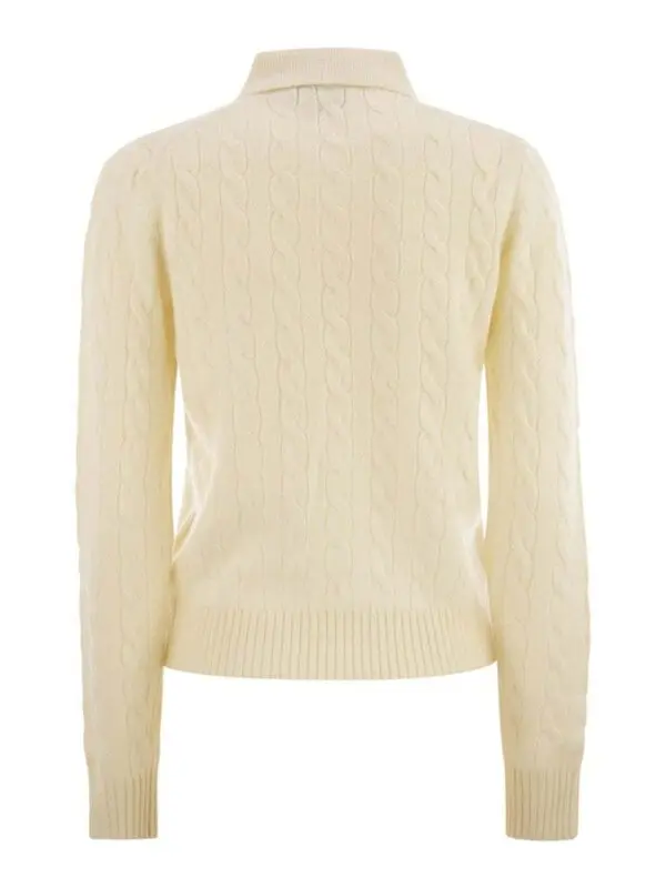 Polo Ralph Lauren Ralph Lauren Cable Knit Polo Sweater