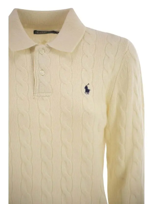 Polo Ralph Lauren Ralph Lauren Cable Knit Polo Sweater