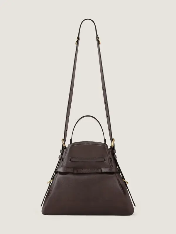 Givenchy Small Voyou Bucket Bag In Shiny Leather
