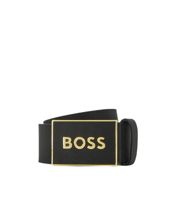 Hugo Boss Logo Belt - Black