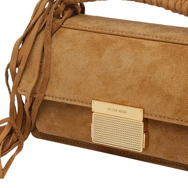 GOLDEN GOOSE Venezia Small Tote Bag - Brown
