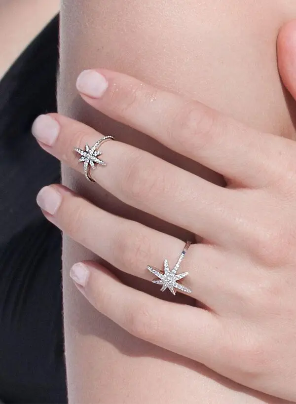 APM MONACO Meteor Star Motif Ring