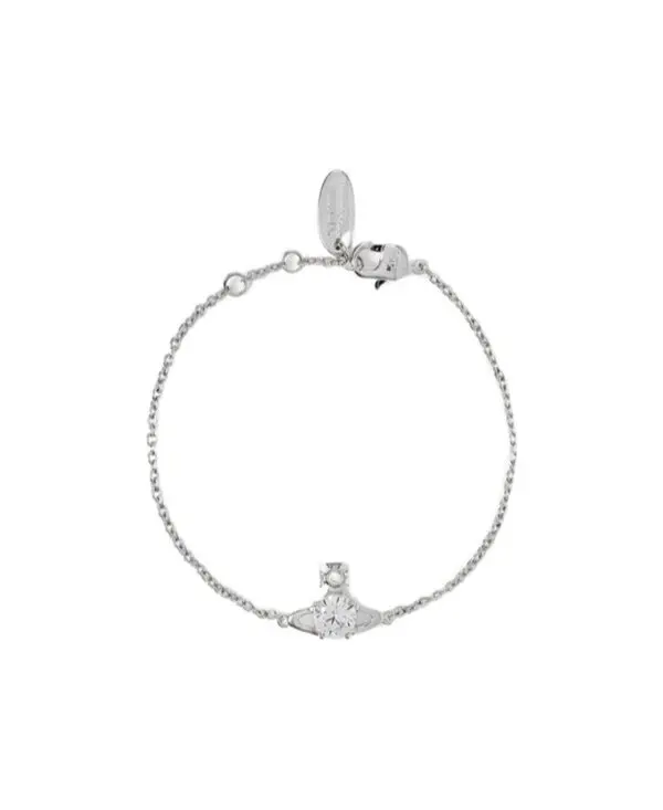 VIVIENNE WESTWOOD Orb Pendant Bracelet - White