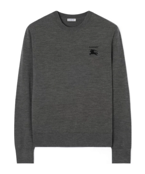 Burberry Equestrian Knight Intarsia Knit Jumper