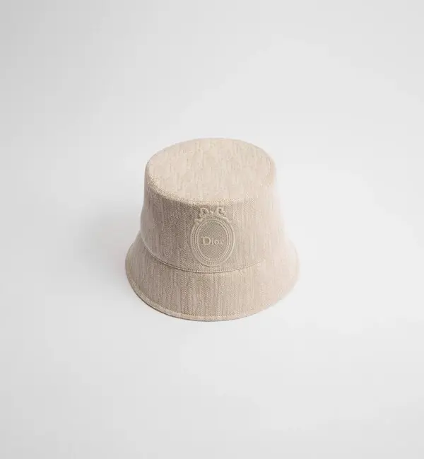 Dior Dioriviera Medaillon Teddy-d Small Brim Bucket Hat