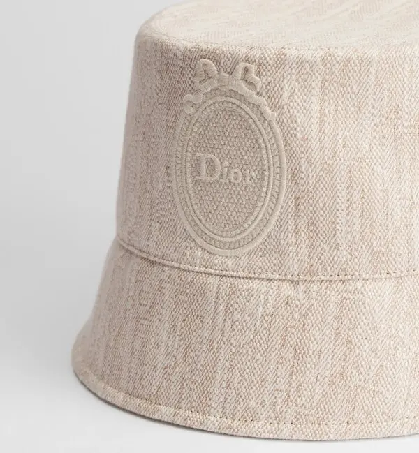 Dior Dioriviera Medaillon Teddy-d Small Brim Bucket Hat