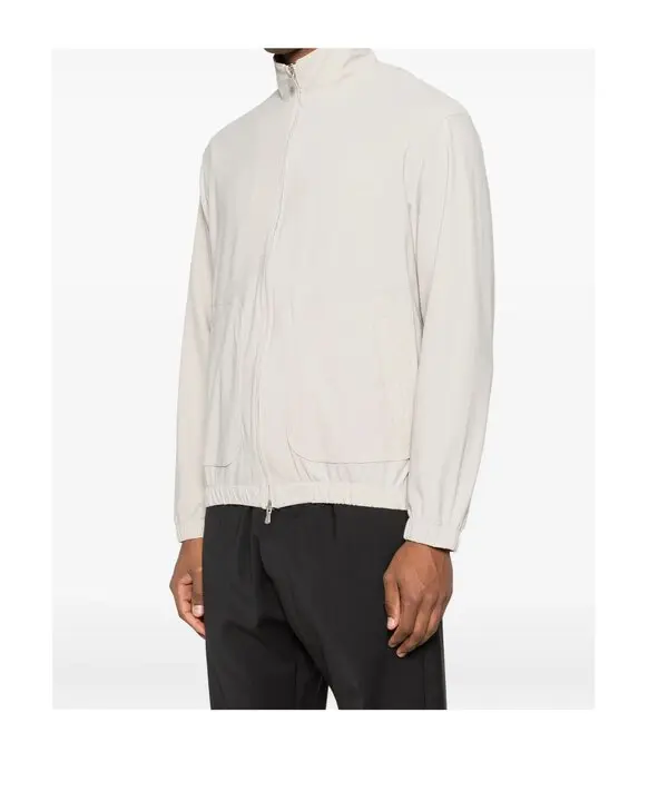 Eleventy Zip-up Stand-collar Jacket
