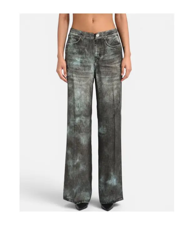 Pinko Ballata Trompe L'oeil Twill Pants