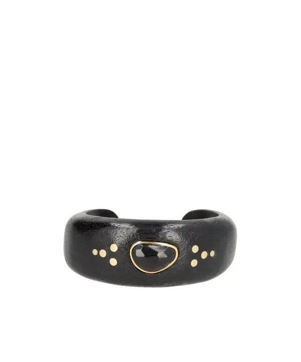 Isabel Marant Étoile Layla Logo Detail Bracelet - Black
