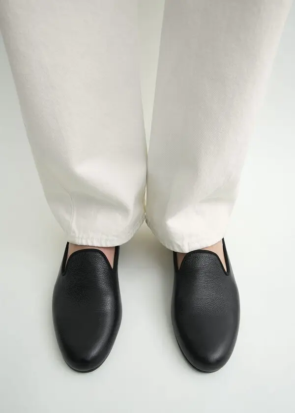 TOTEME Leather Loafers