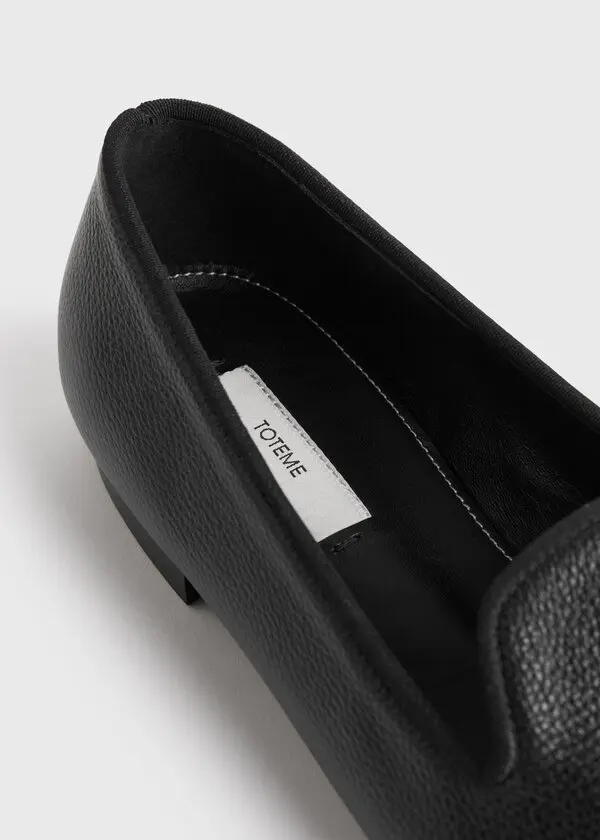 TOTEME Leather Loafers