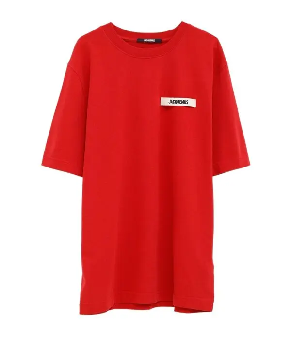 Jacquemus Logo Patch Crewneck T-shirt