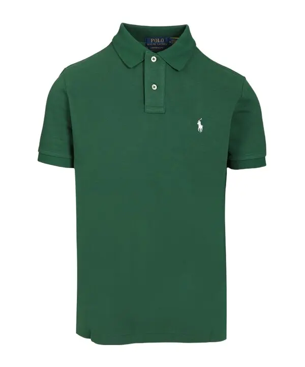 Polo Ralph Lauren Logo-embroidered Mesh Polo Shirt