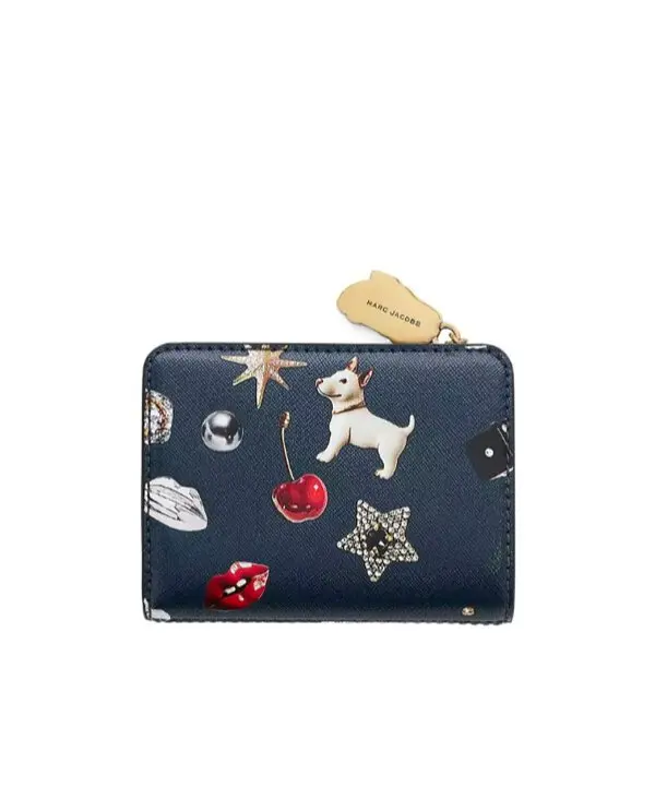 Marc Jacobs Trinket Utility Snapshot Mini Compact Wallet