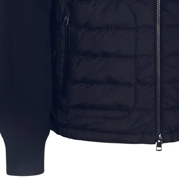 Moncler Padded Zip-up Cardigan - Navy