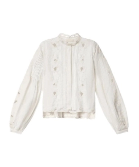 Isabel Marant Étoile Rubra Broderie-anglaise Top - No