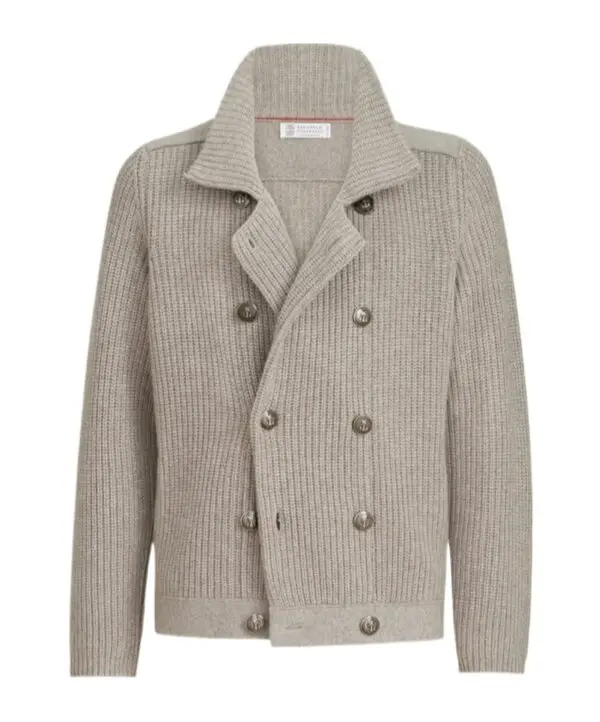 Brunello Cucinelli Mariner Cardigan - Light Brown