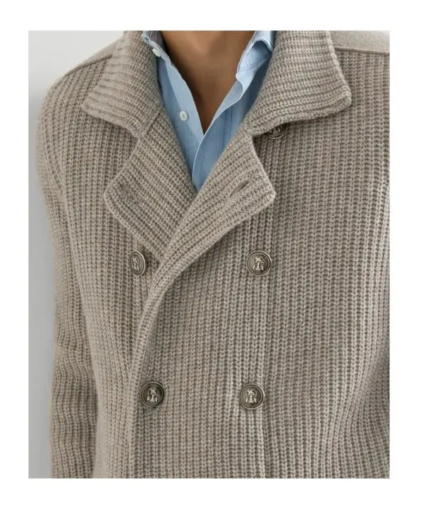 Brunello Cucinelli Mariner Cardigan - Light Brown