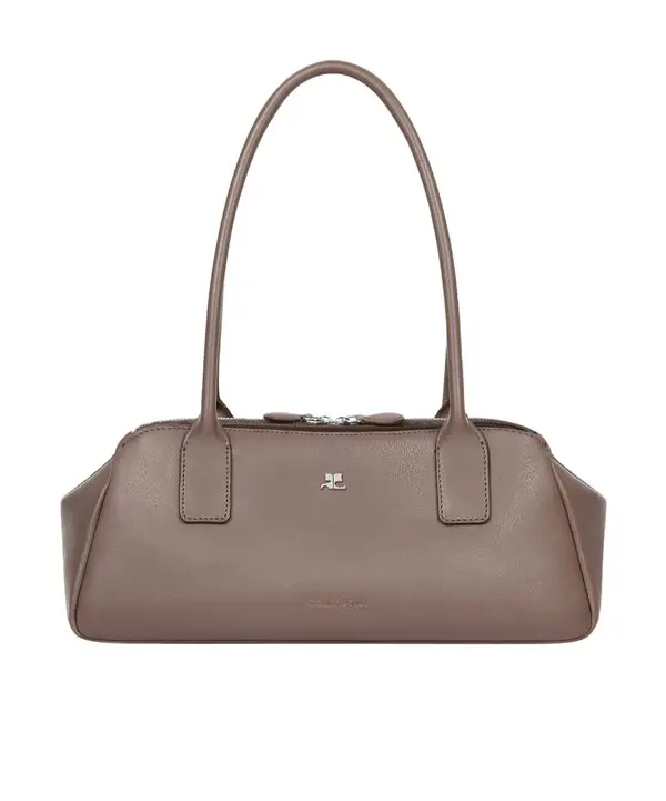 COURREGES Courrèges Strip Shoulder Bag - Light Mocha