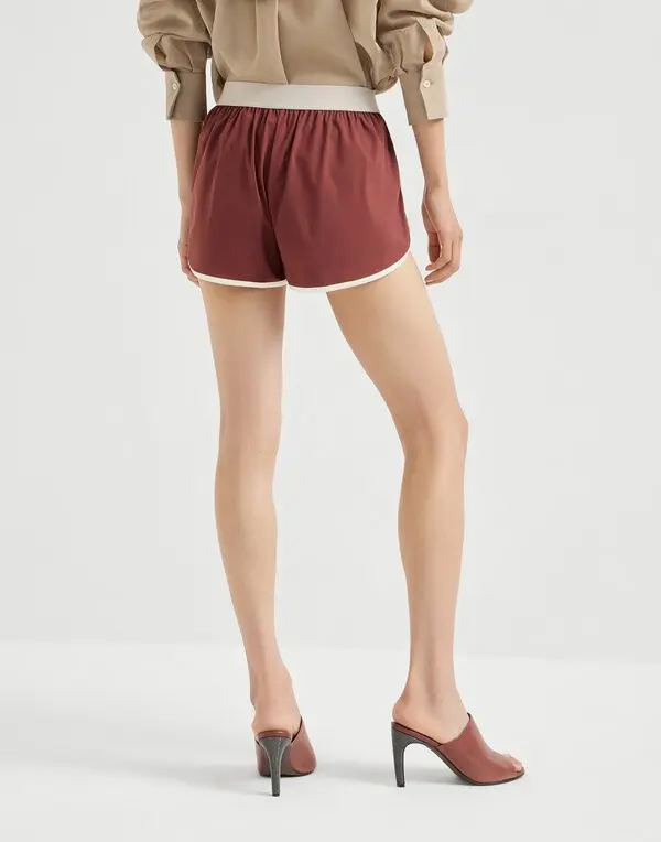 Brunello Cucinelli Logo Shorts