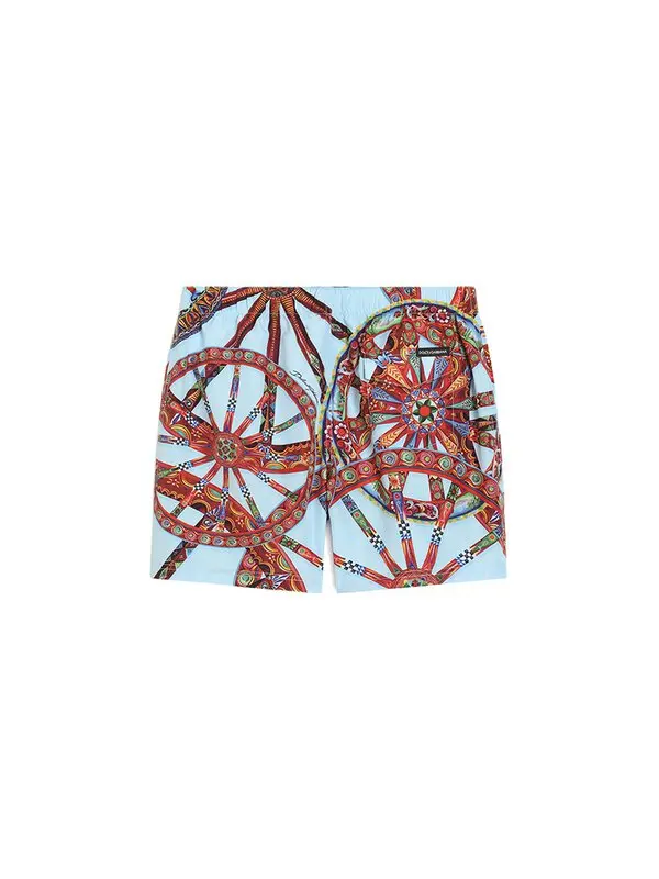 Dolce & Gabbana Drawstring Swim Trunks