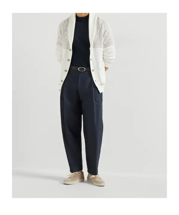 Brunello Cucinelli Cotton Jacquard Cardigan