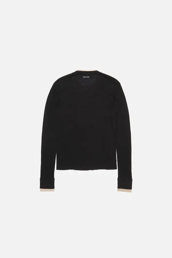 Acne Studios Layered-effect Button-up Cardigan