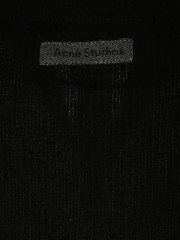 Acne Studios Sheer Buttoned Cardigan