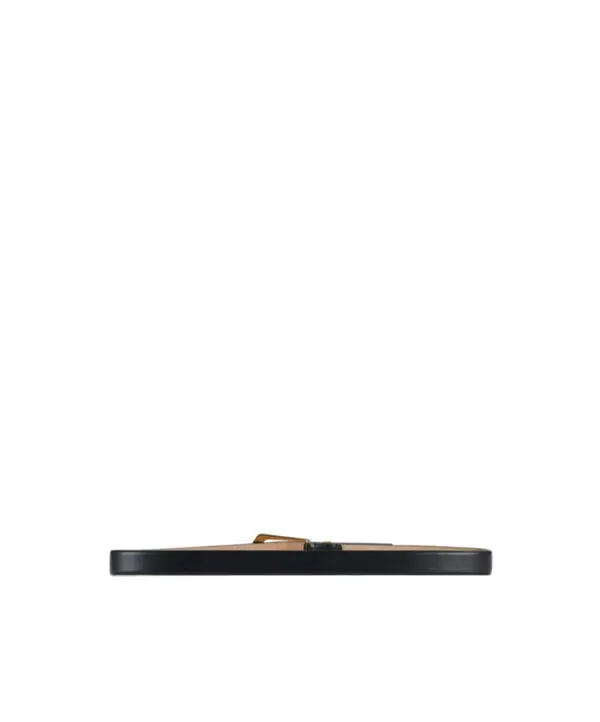 Elisabetta Franchi Leather Belt With Logo Details