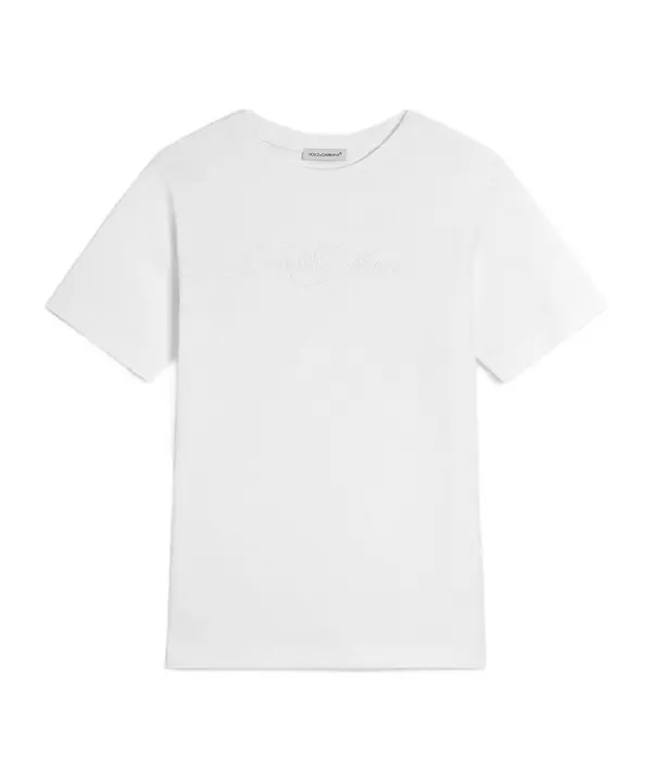 Dolce & Gabbana Jersey T-shirt With Logo