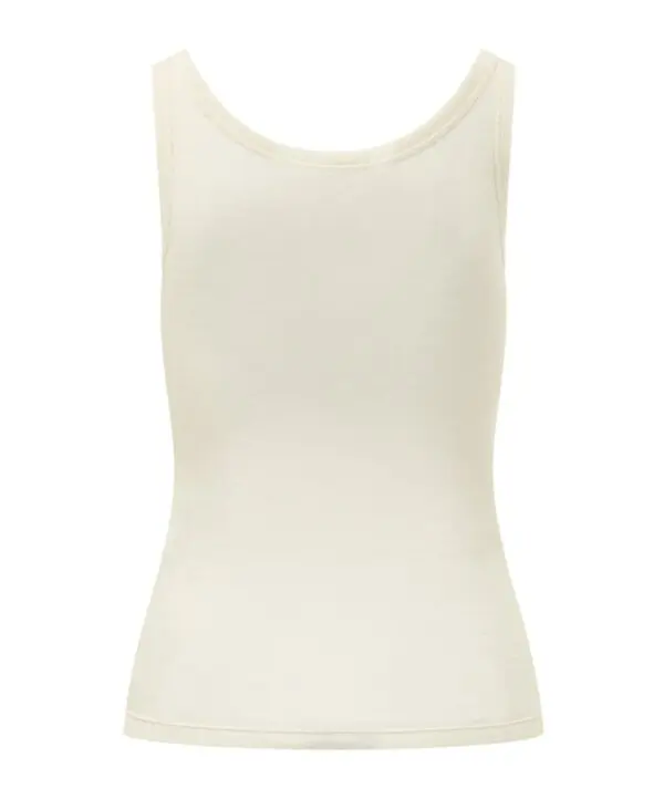 Versace Embellished Ribbed Sleeveless Top