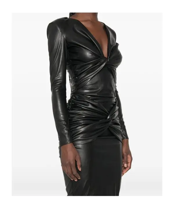 Elisabetta Franchi Knot Detailed Bodysuit