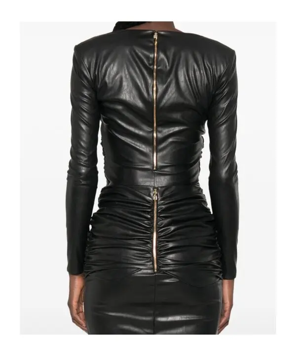 Elisabetta Franchi Knot Detailed Bodysuit