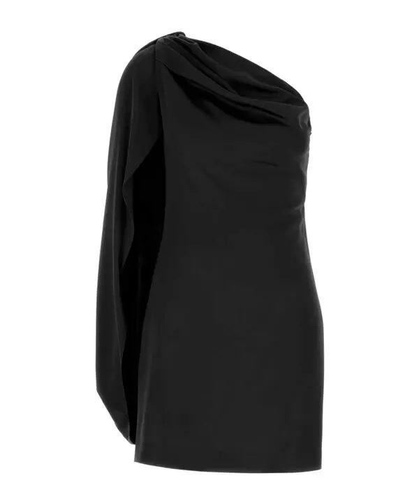 Stella McCartney One-shoulder Draped Mini Dress